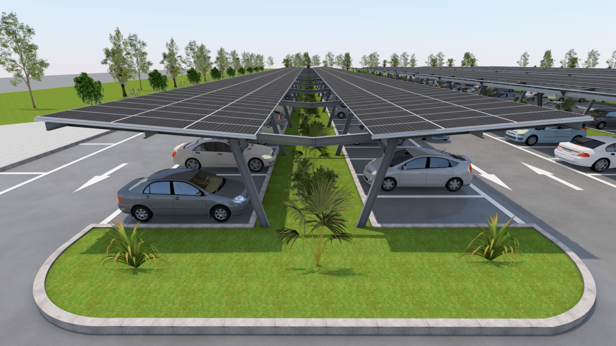 PV Carport Solutions | For Large Parking Lots From 1 ha
